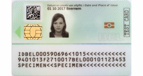 Nieuwe Belgische identiteitskaart met vingerafdrukken - Vlamingen in de ...